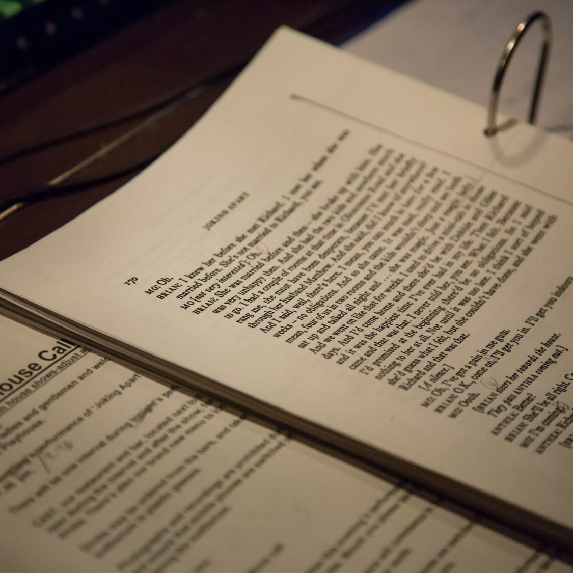 Work Experience - Nottingham Playhouse