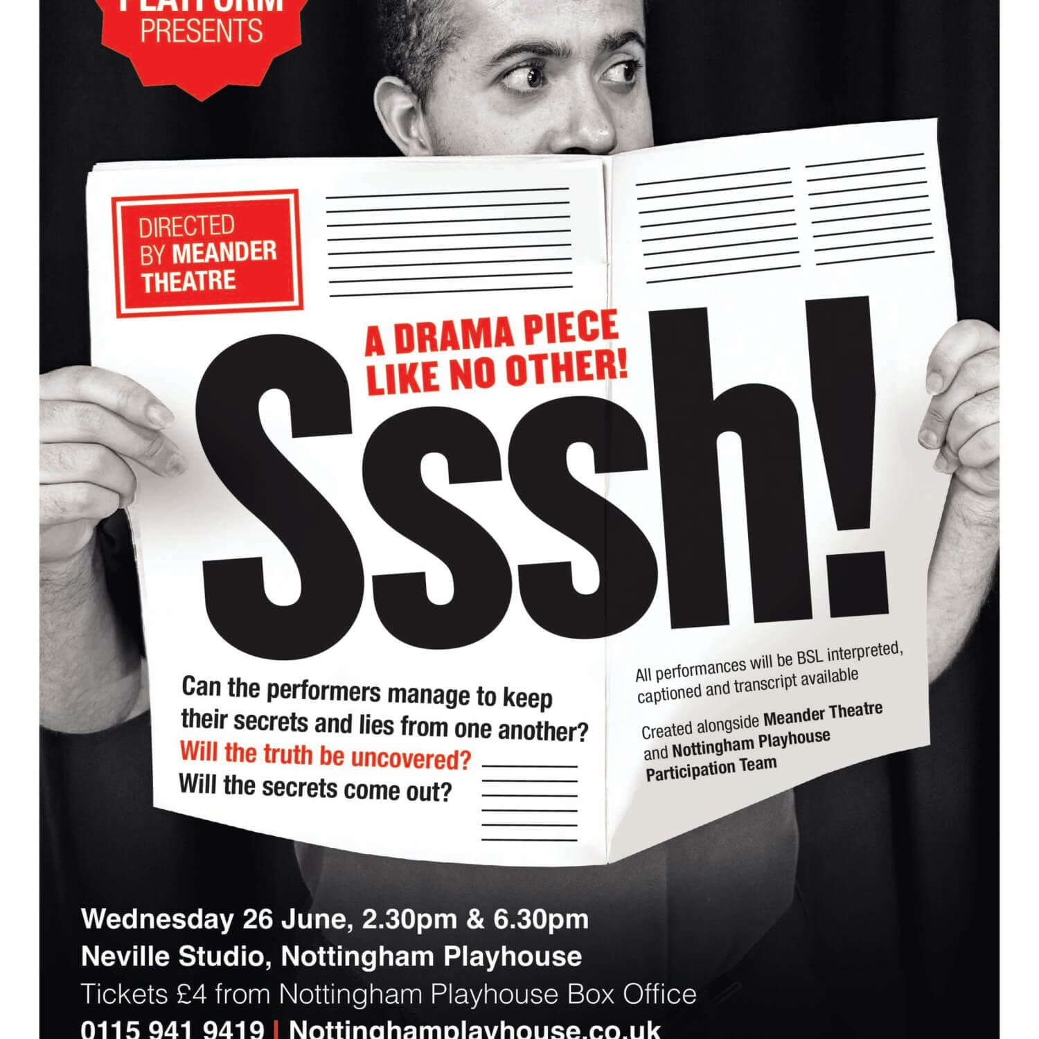 Sssh! - Nottingham Playhouse