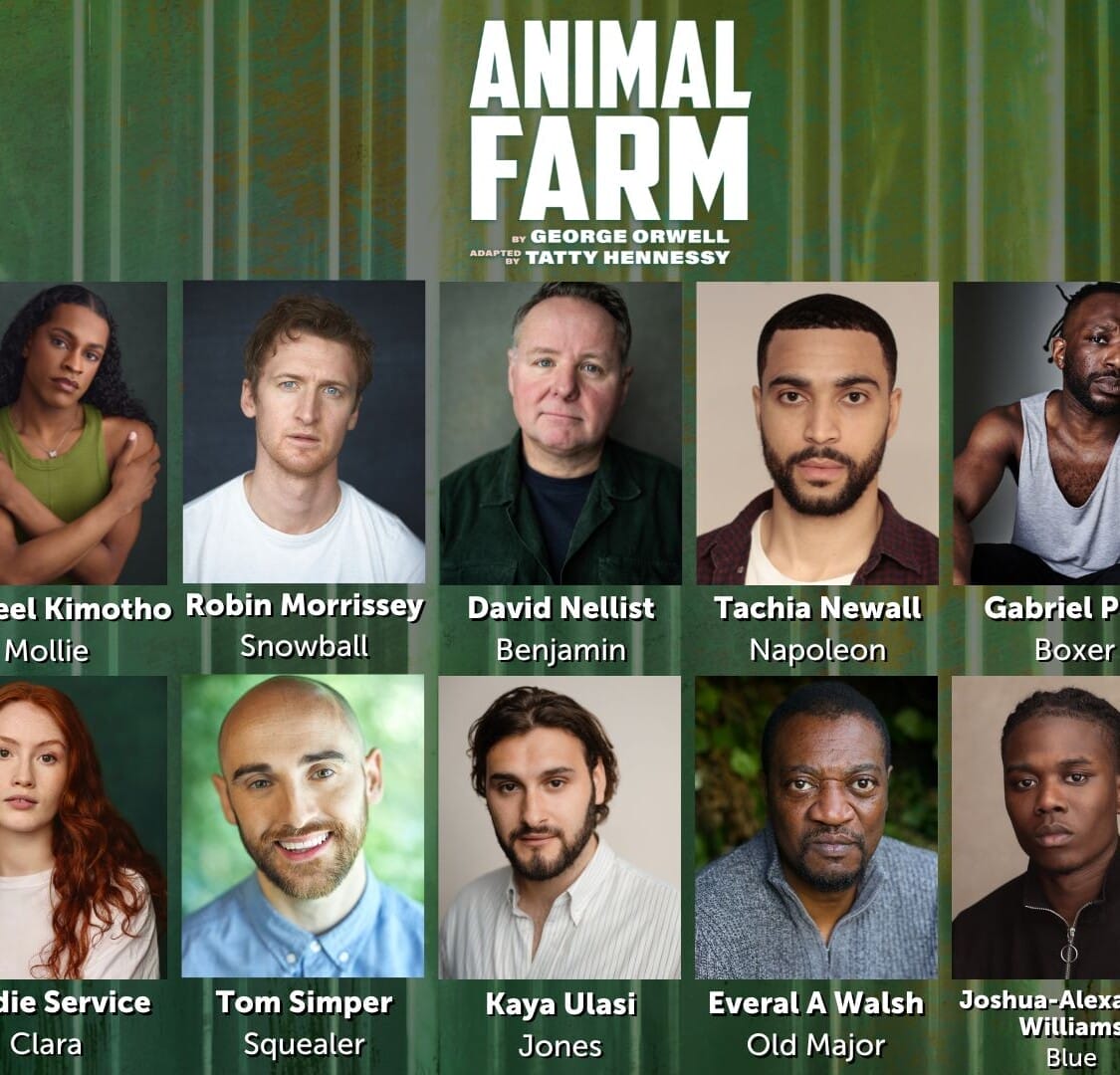 NEWS: Cast and creative team announced for Animal Farm - Nottingham ...